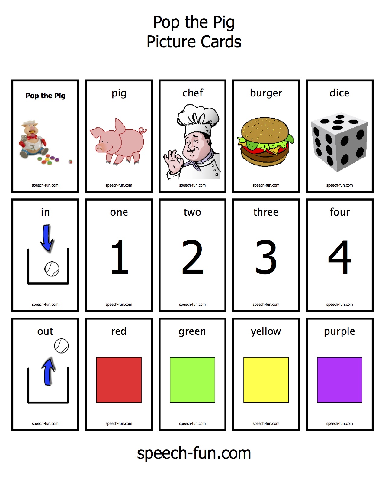 Pop the Pig - Speech Kids Calgary