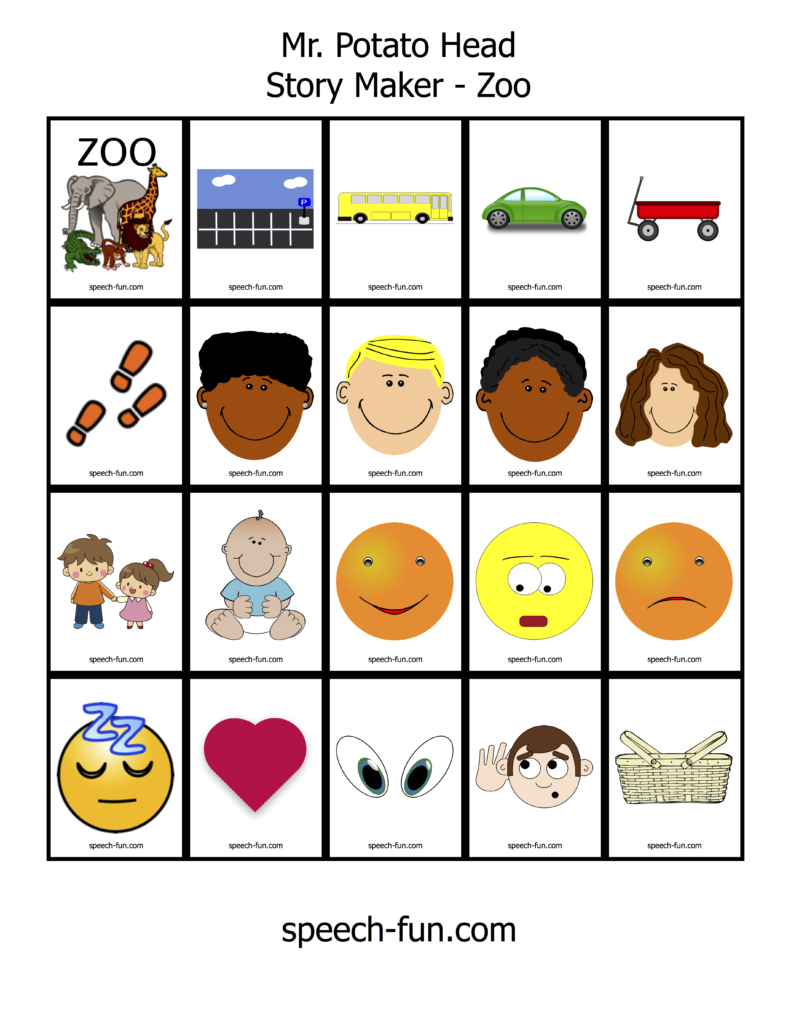 Mr. Potato Head – Speech Kids Calgary