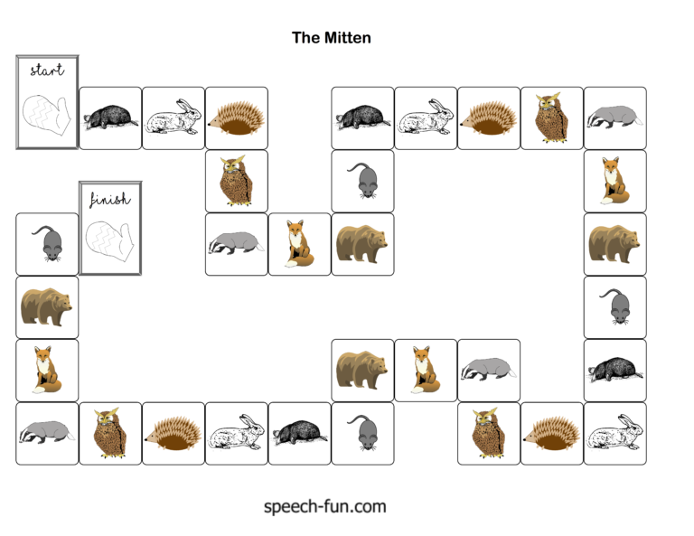 The Mitten - Speech Kids Calgary